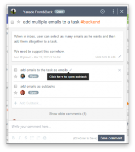 Yanado - Task management inside Gmail.